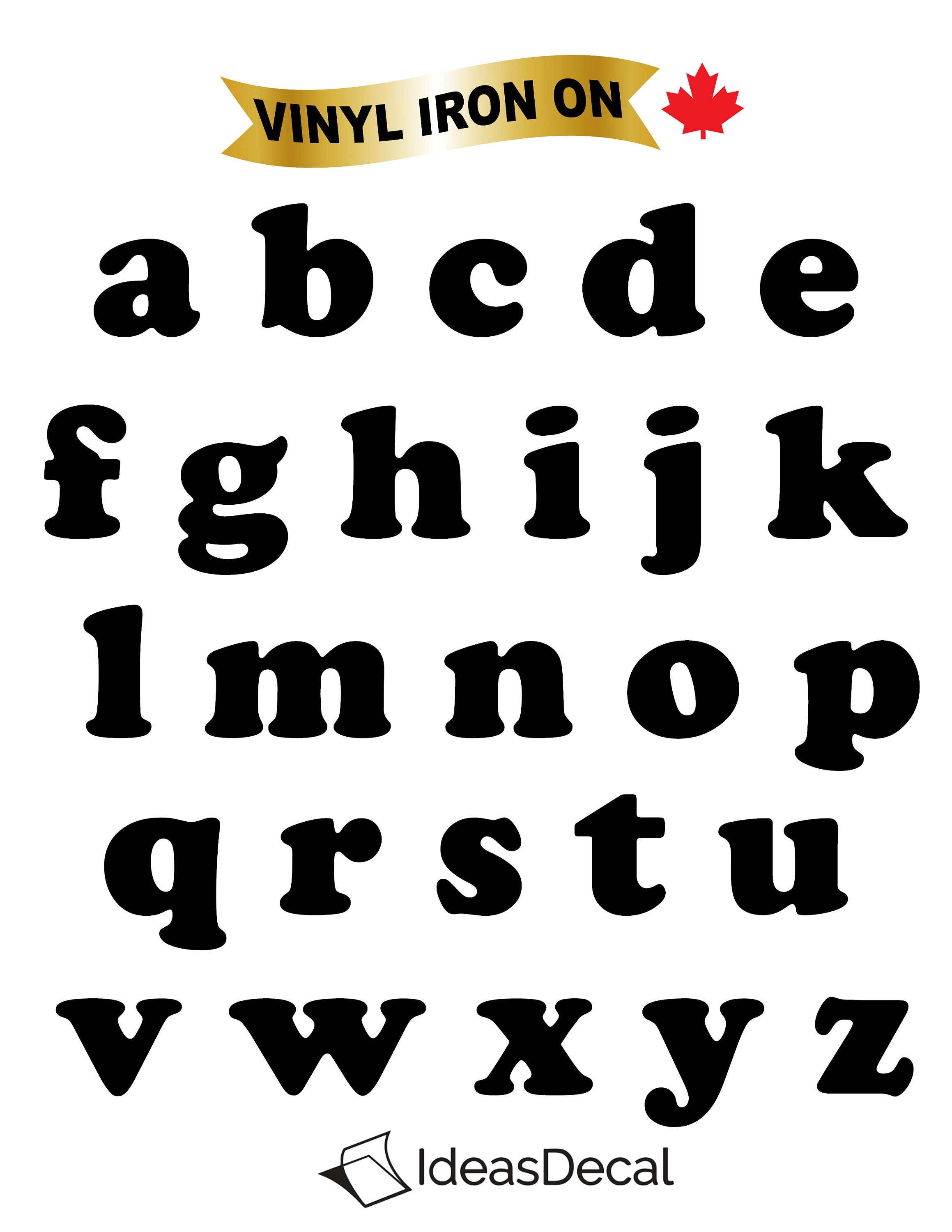 Iron on Names Letters Numbers Custom Text Heat Transfer - Etsy