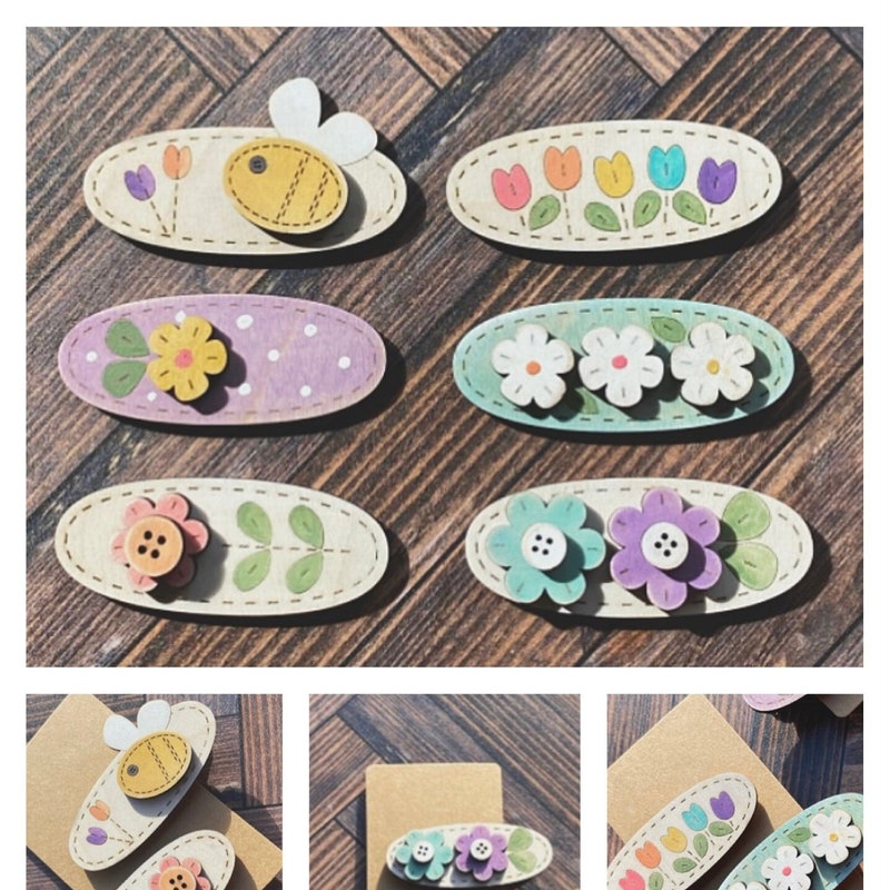 Alligator Clip Hair Beads - Etsy