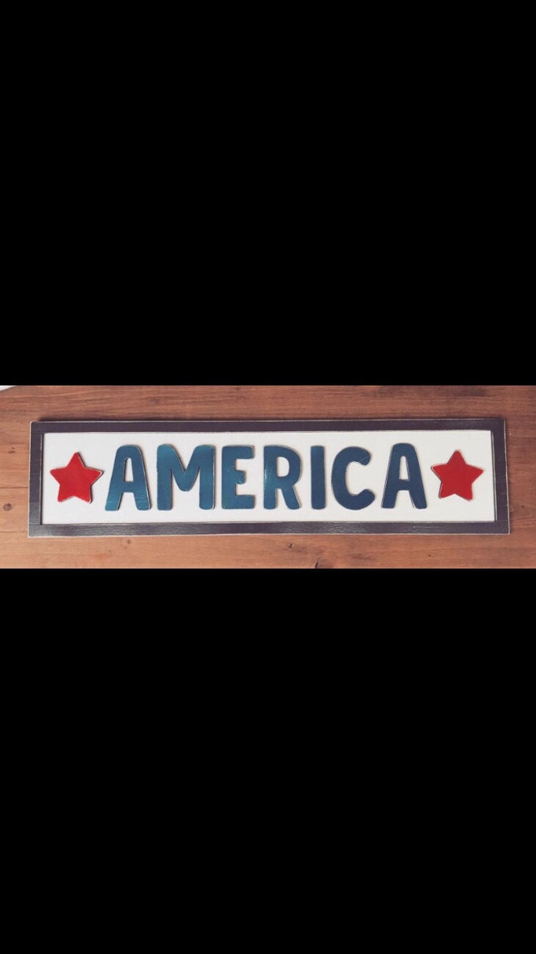 America Sign With Frame! Template SVG Bundle Beelicioushoneyhut™ - Etsy