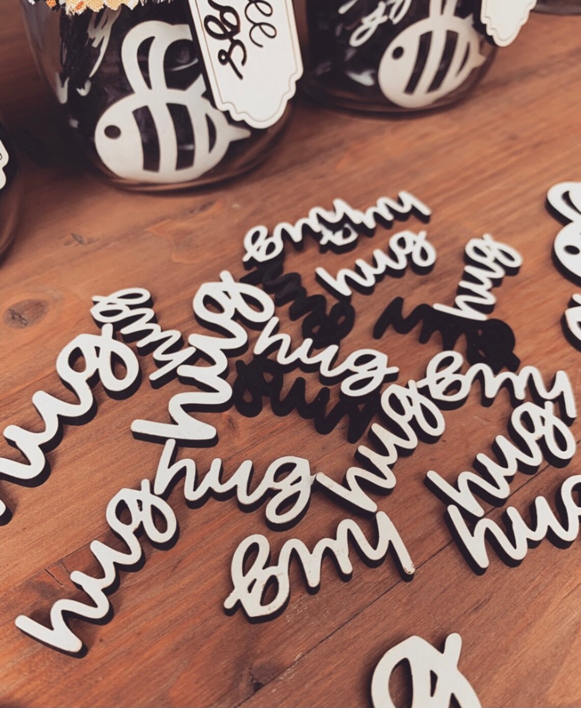 Jar of HUGS hugs to Give jar of Hugs - Etsy