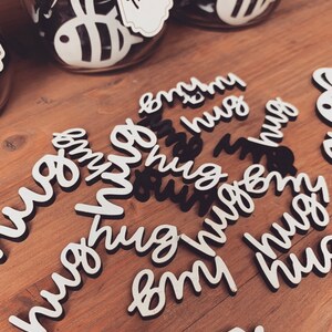 Jar of HUGS! "hugs to Give" "jar of Hugs" "free Hugs" "jar of Bee Hugs ...