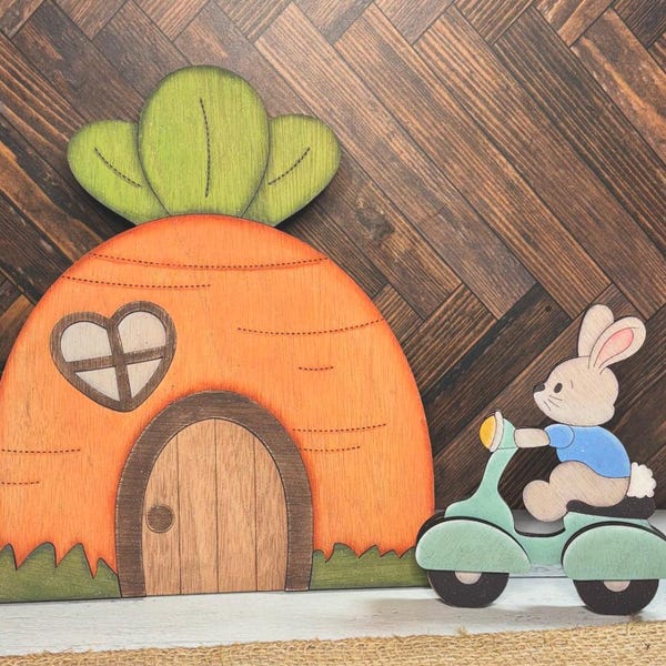 Carrot House - Etsy