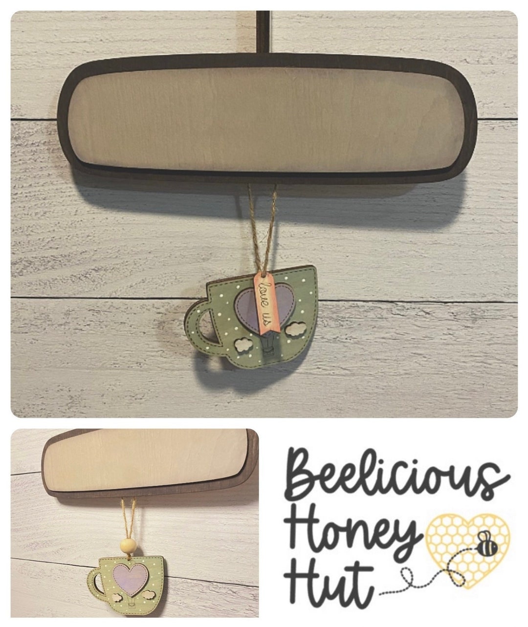 Car Rearview Mirror Display for Taking Photos, Prop, Car Charm ...