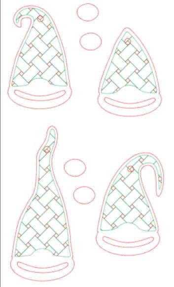Weave Gnome Macrame Beard Ornaments! Score and Cut, Cane, Pattern ...