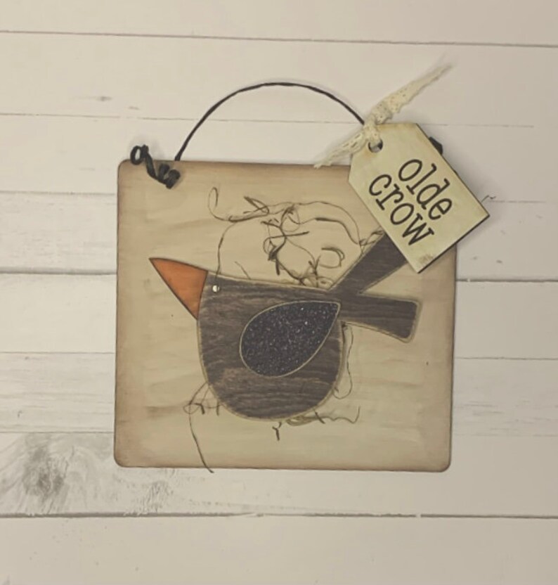 Primitive Signs Decor Fall Honey Skep Sheep Crow - Etsy