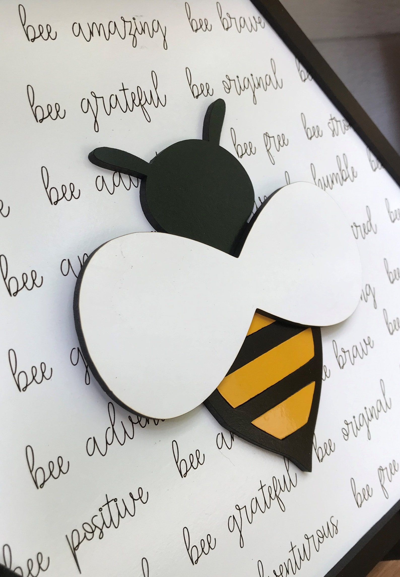 3 Bee Themed Sign Bundle File SVG Template Bundle - Etsy