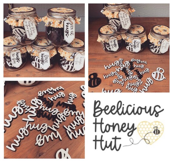Jar of HUGS hugs to Give jar of Hugs - Etsy