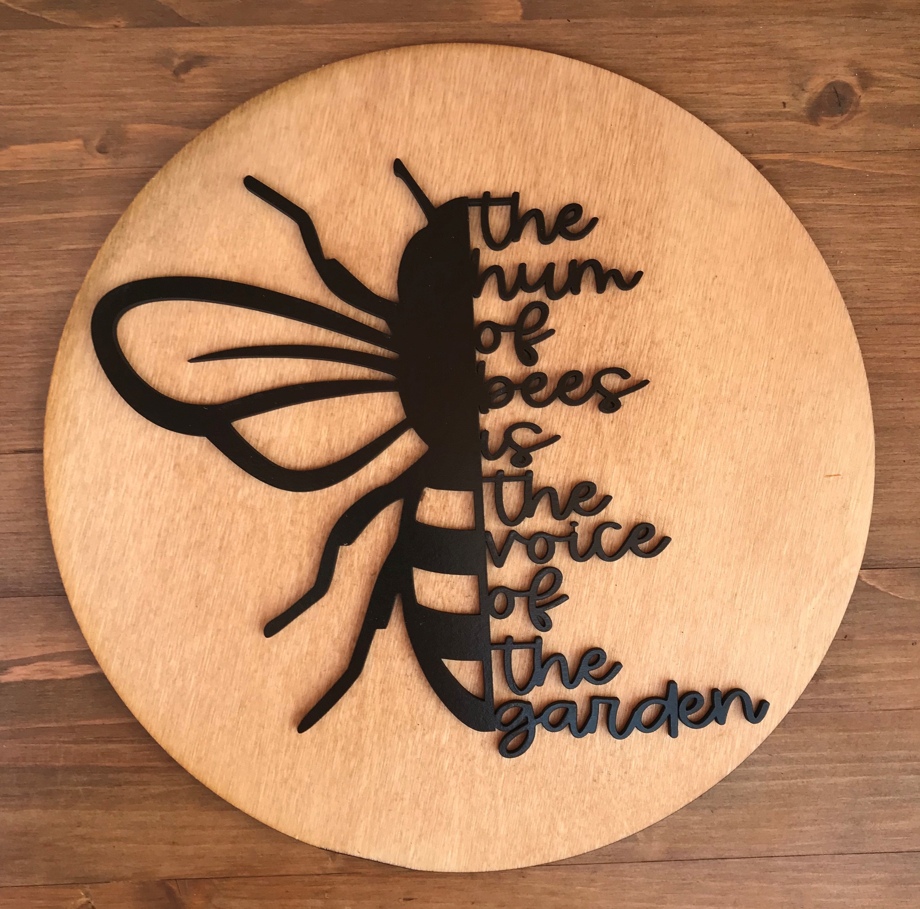 Half Bee Themed Sign Bundle, SVG Filestemplate Bundle Only ...