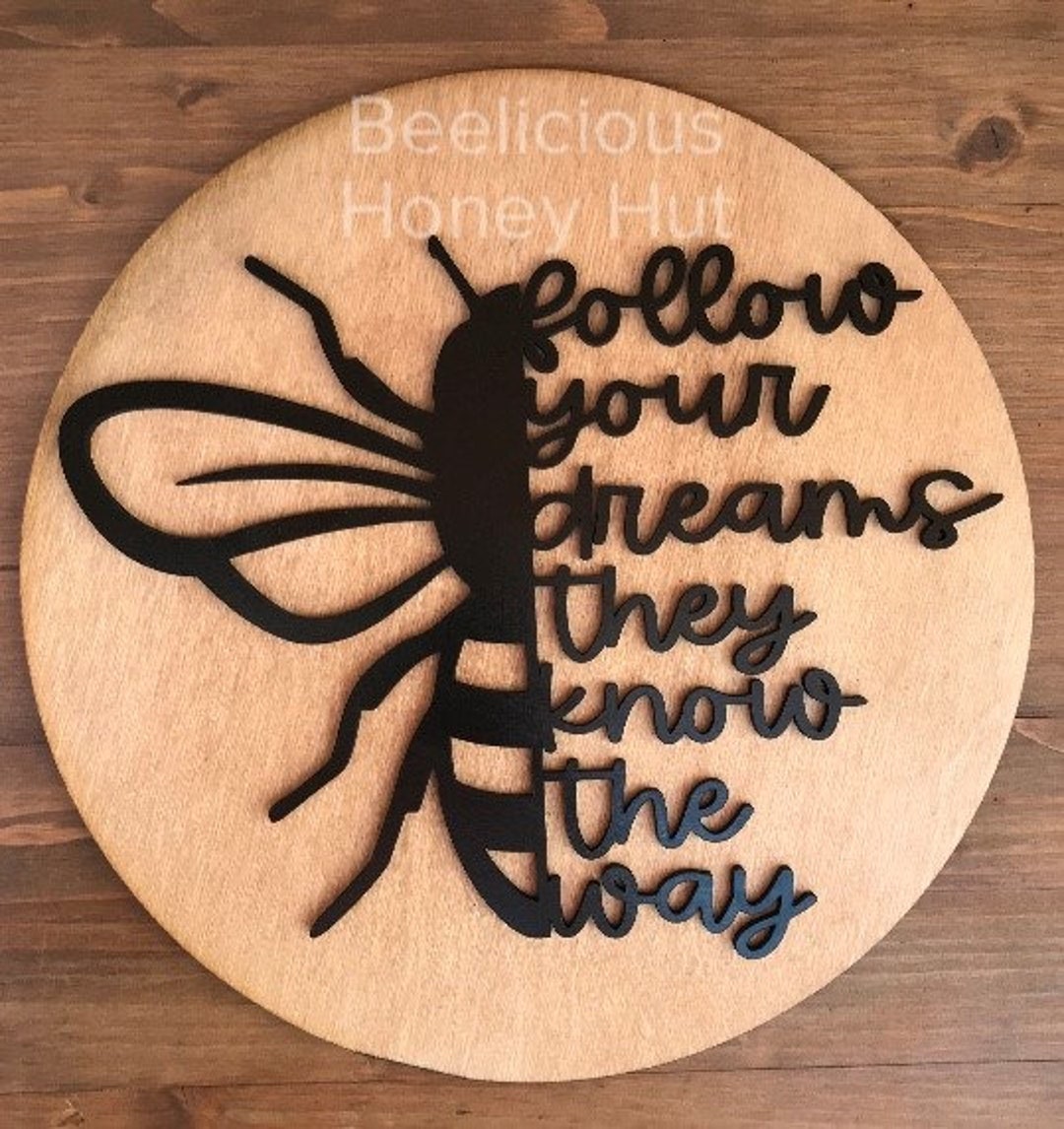 Half Bee Themed Sign Bundle, SVG Filestemplate Bundle Only ...