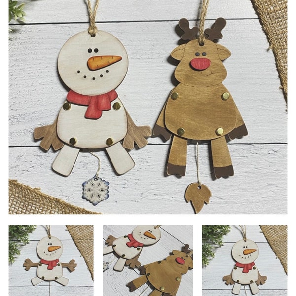 Movable Wood Doll - Etsy
