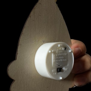 2ND SET Tea Light Nose Ornament Set, Snowman, Reindeer, Holly, Star ...