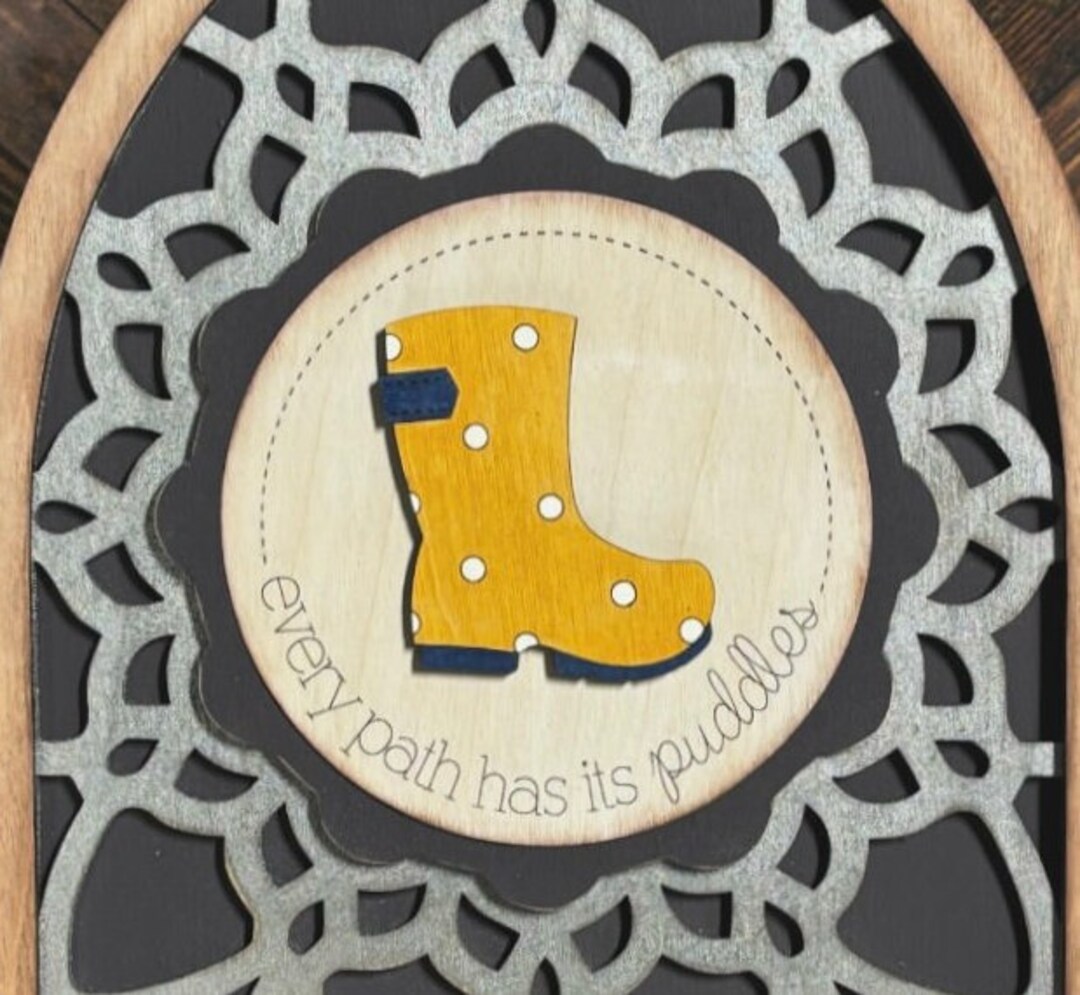 ADD ON Every Path Has Its Puddles Interchangeable 4-inch Round, Spring ...