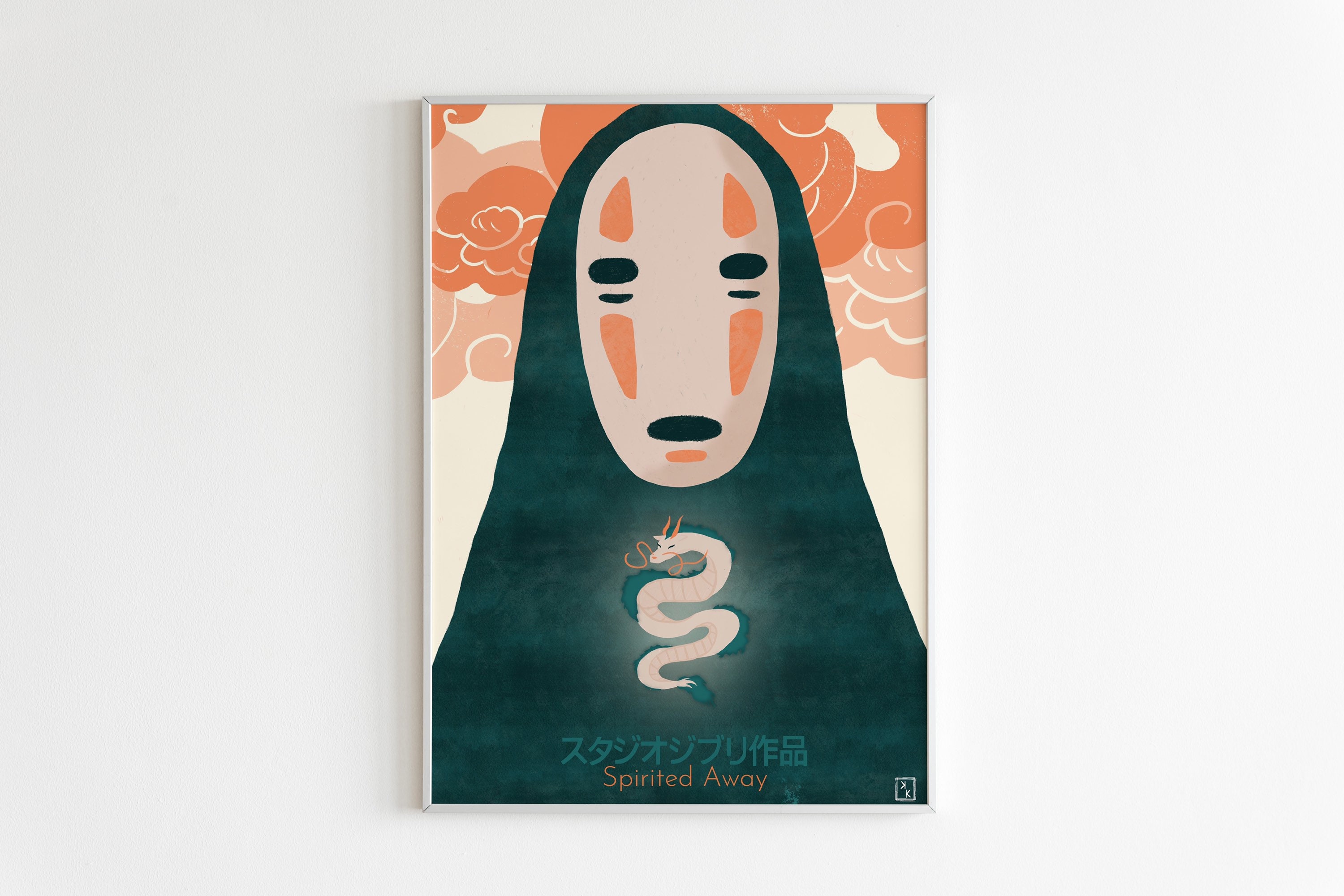 Illustrated Studio Ghibli Inspired Prints - Etsy