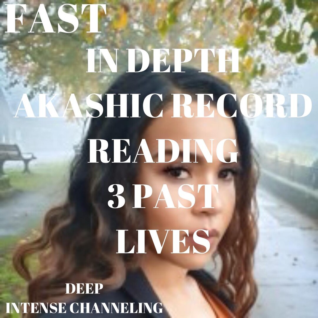 PAST Life AKASHIC Record Reading 3 Past Lives! FAST Delivery - Etsy