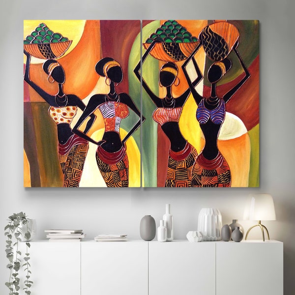 African Wall Art - Etsy