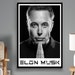 Elon Musk, Elon Musk Poster, Elon Musk Print, Elon Musk Canvas, Elon ...
