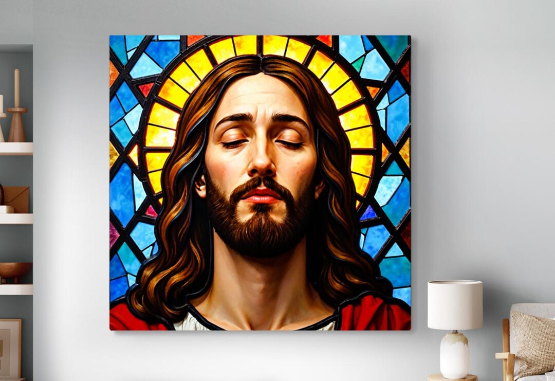 Jesus Canvas Art, Jesus Christ Canvas Wall Art, Jesus Canvas Wall Art ...