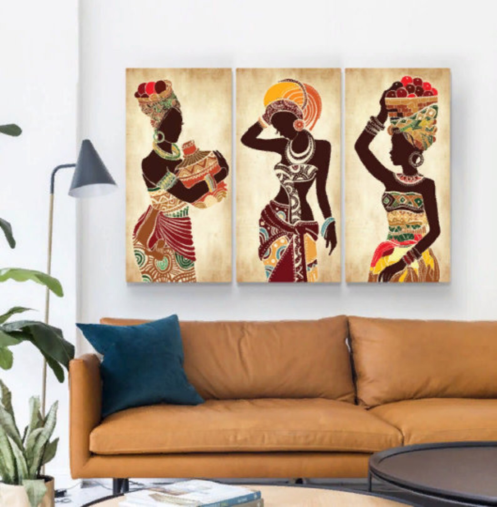 African Wall Art African Art Decor Black Women Artethnic - Etsy