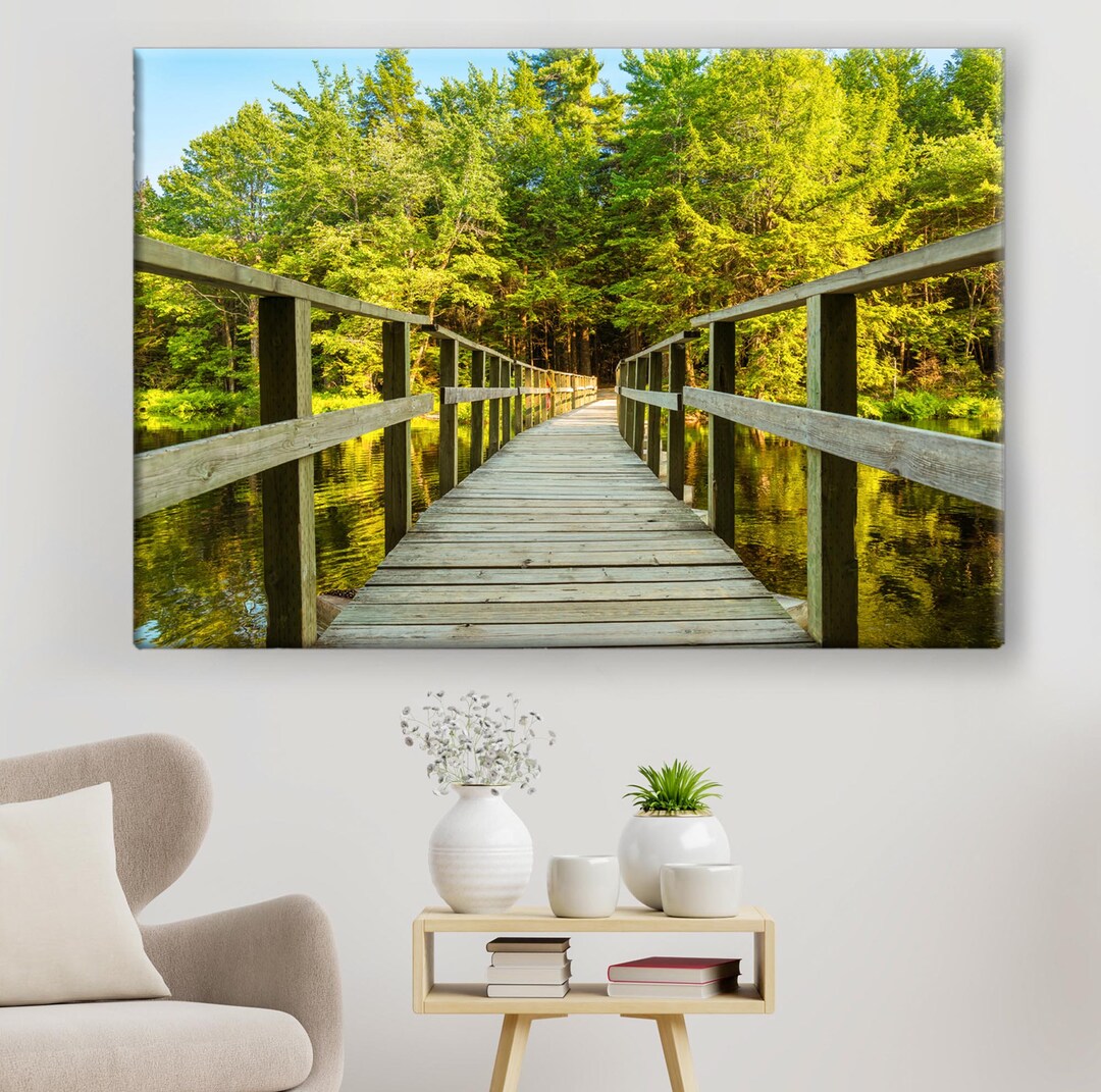 Green River Landscape Photo, Green Wall Art, Postcard, Plant Wall Decor ...