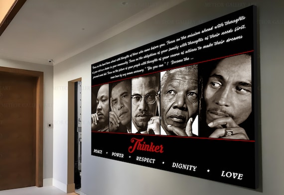 Malcolm X And Martin Luther King And Obama