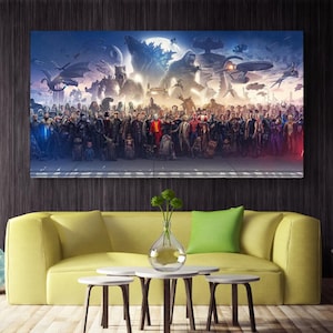 Blockbuster Fine Art Panorama Canvas Print, 150 Movie Blockbuster ...