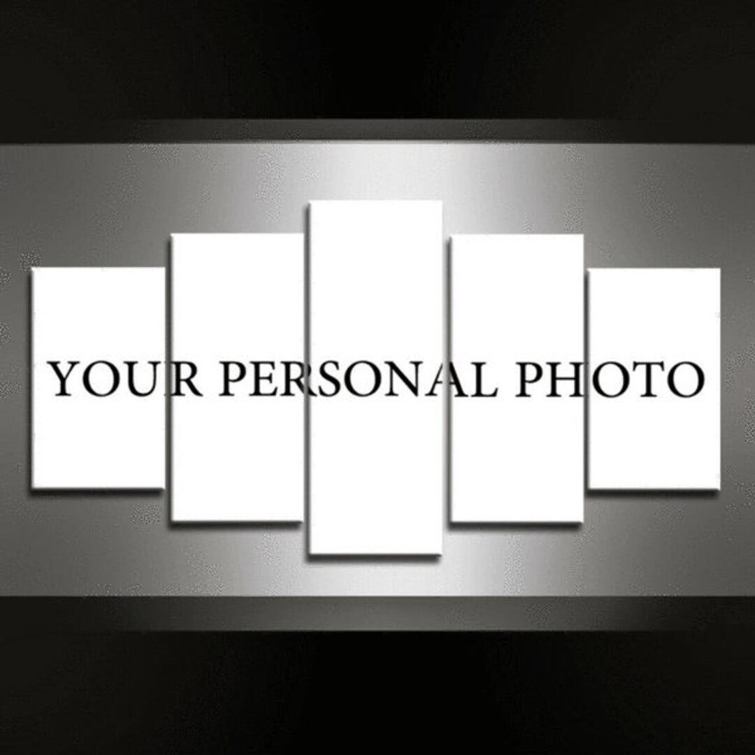 Custom Canvas Prints 5 Piece, Custom Canvas Art Framed, Photos to ...