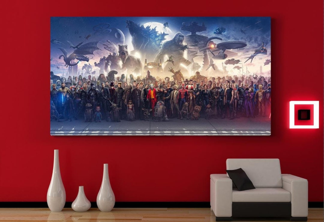 Blockbuster Fine Art Panorama Canvas Print, 150 Movie Blockbuster ...