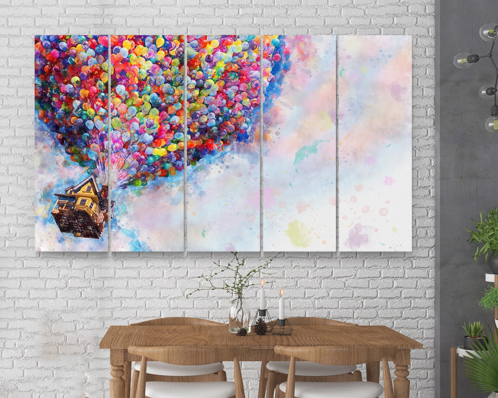 Up Pixar Poster Pixar Wall Art Up Pixar Canvas Up Print Up | Etsy