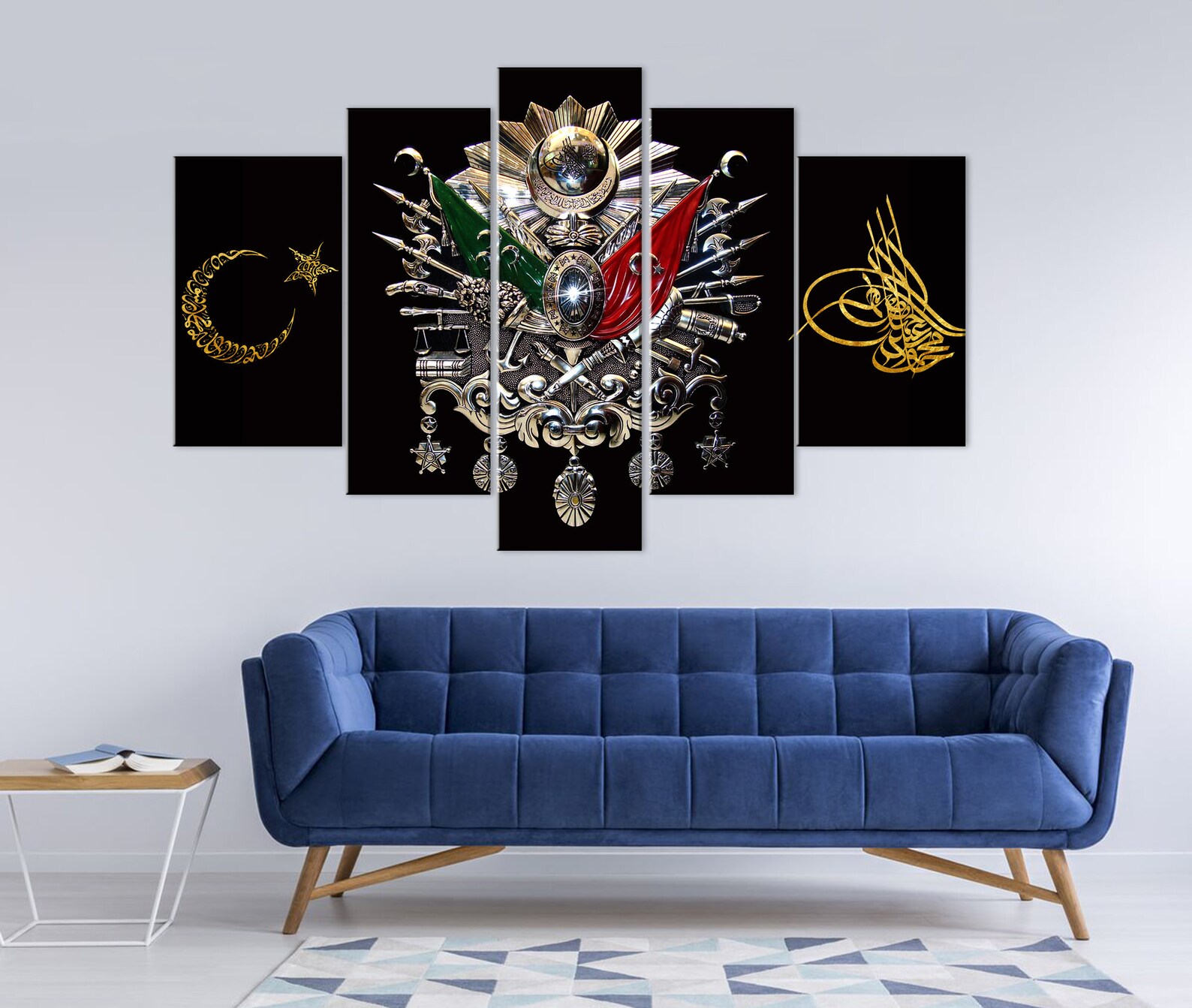 Ottoman Wall Art, Ottoman Art, Turkish Wall Art, Osmanli Tugra, Living ...