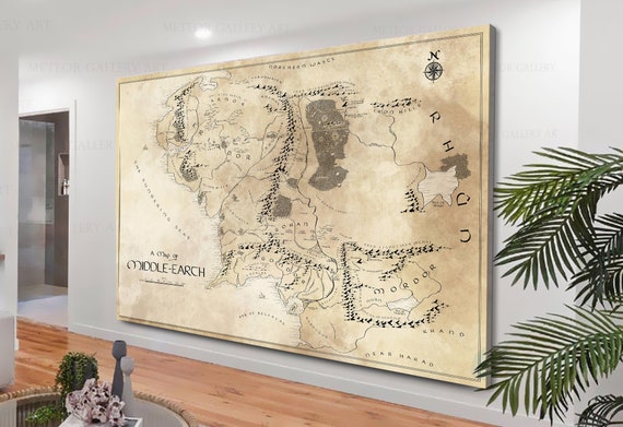 Movie Map Poster