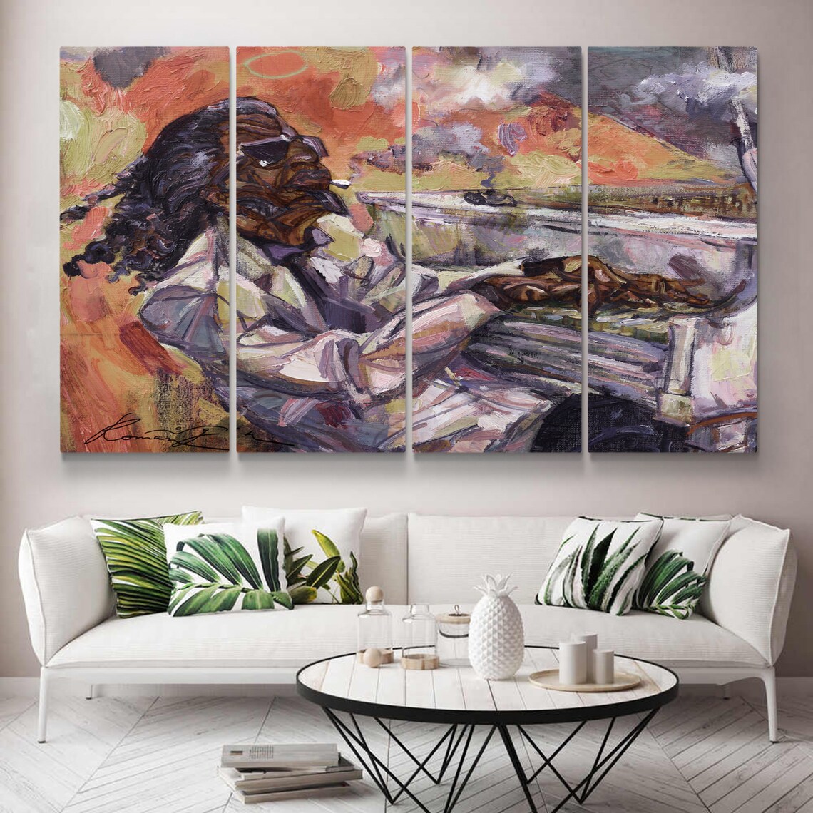 Jazz Wall Art, Music Canvas Print, Instruments Decor, Jazz Club Decor ...