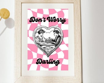 My Sweet Darling Poster - Etsy