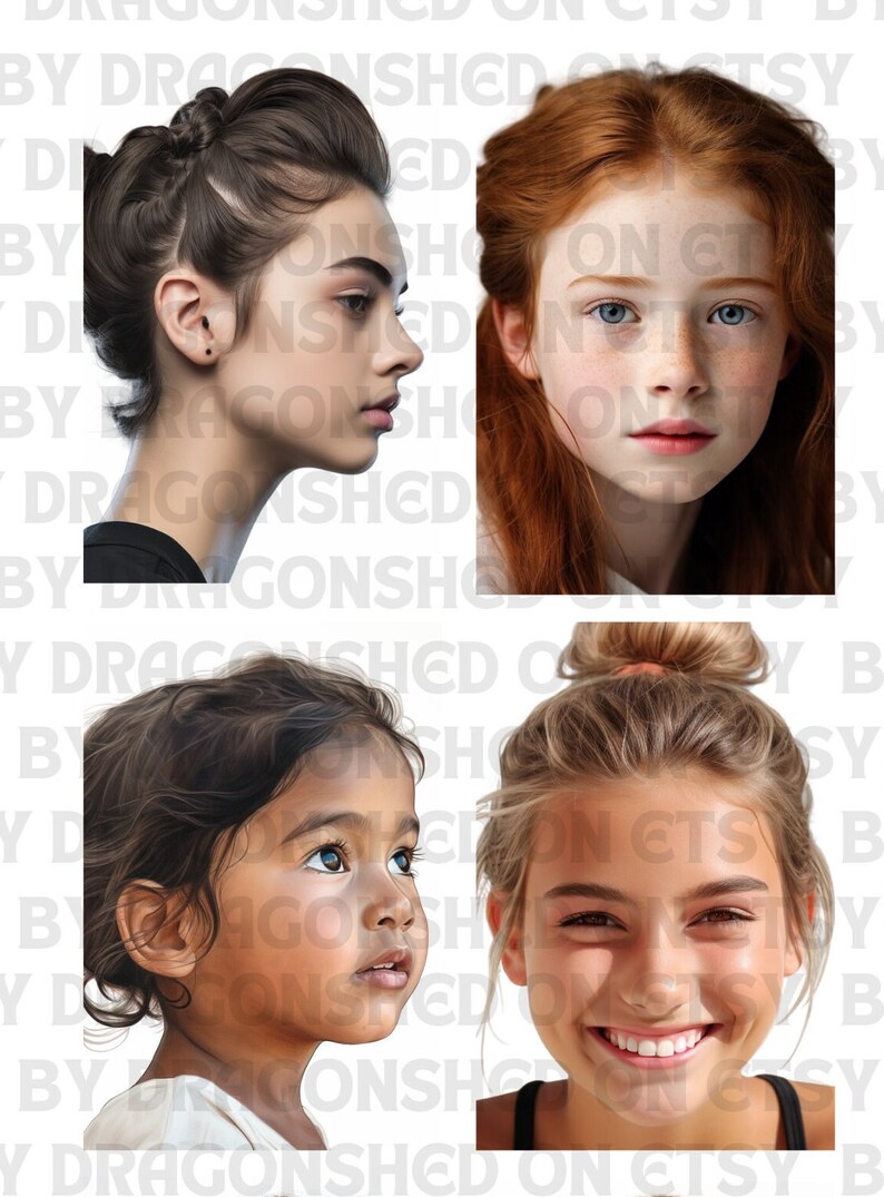 Printable Realistic Blank Face Paint Practice Boards Board - Etsy