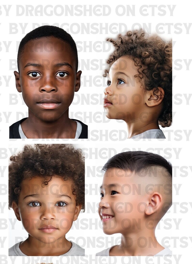 Printable Realistic Blank Face Paint Practice Boards Board - Etsy