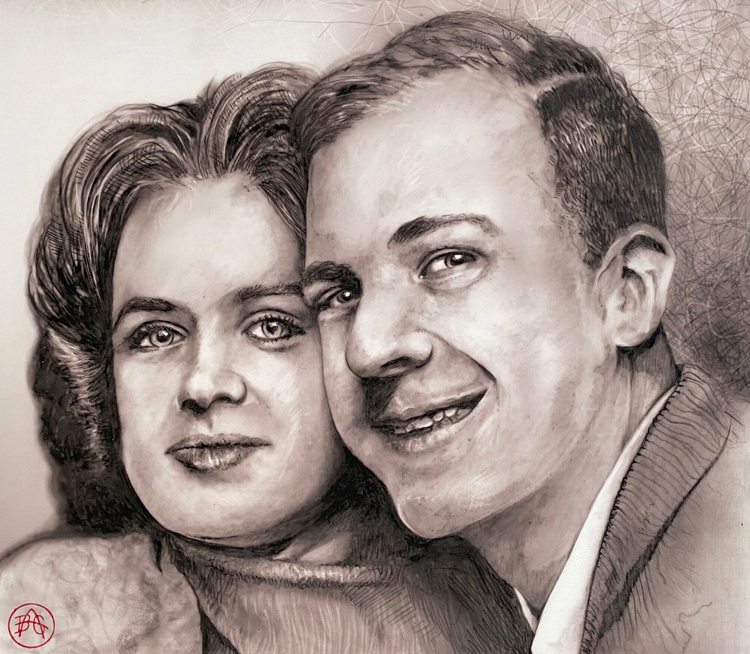 Lee Harvey and Marina Oswald - Etsy