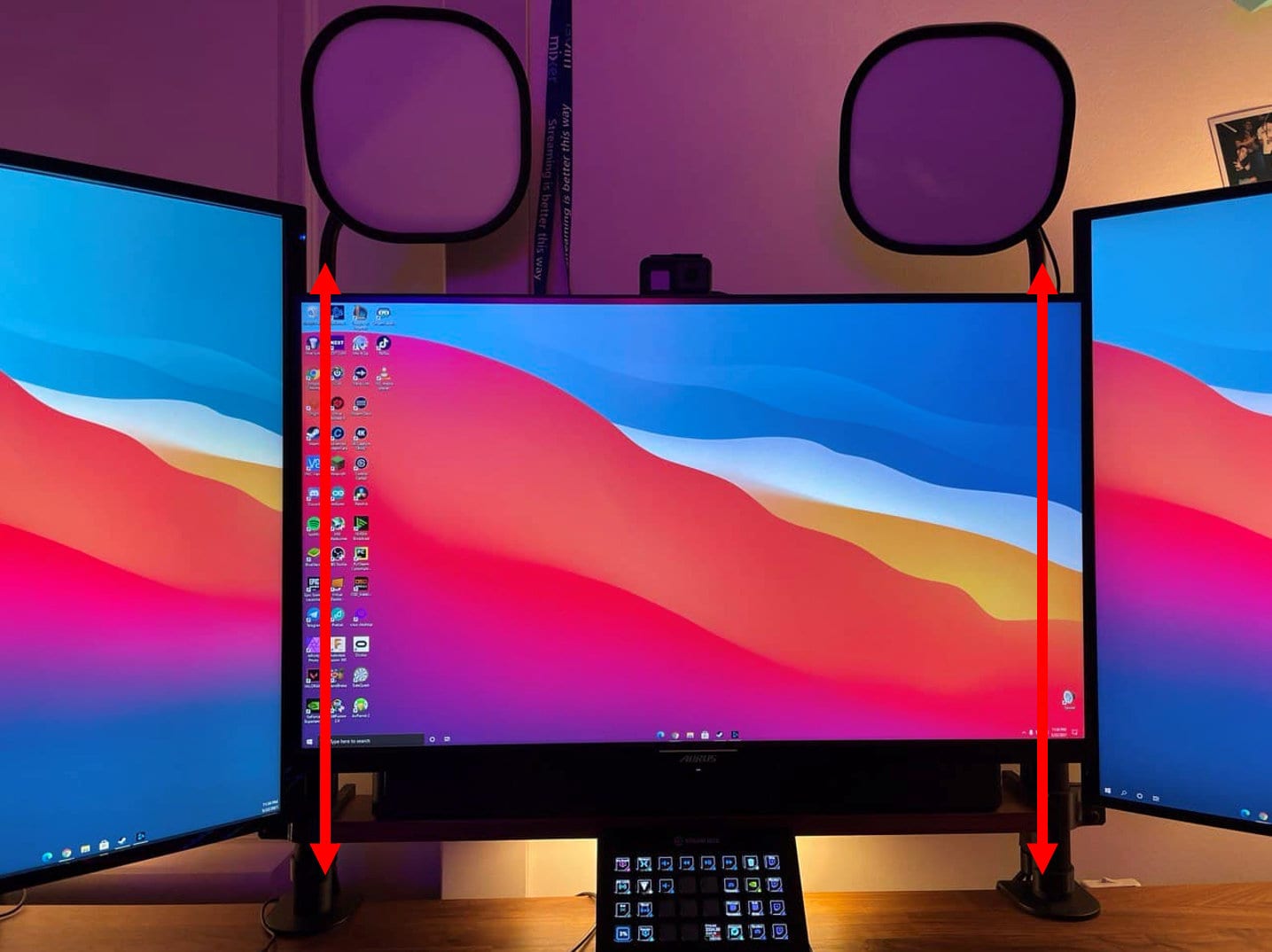 Elgato Keylight to Monitor Arm Adapter - Etsy