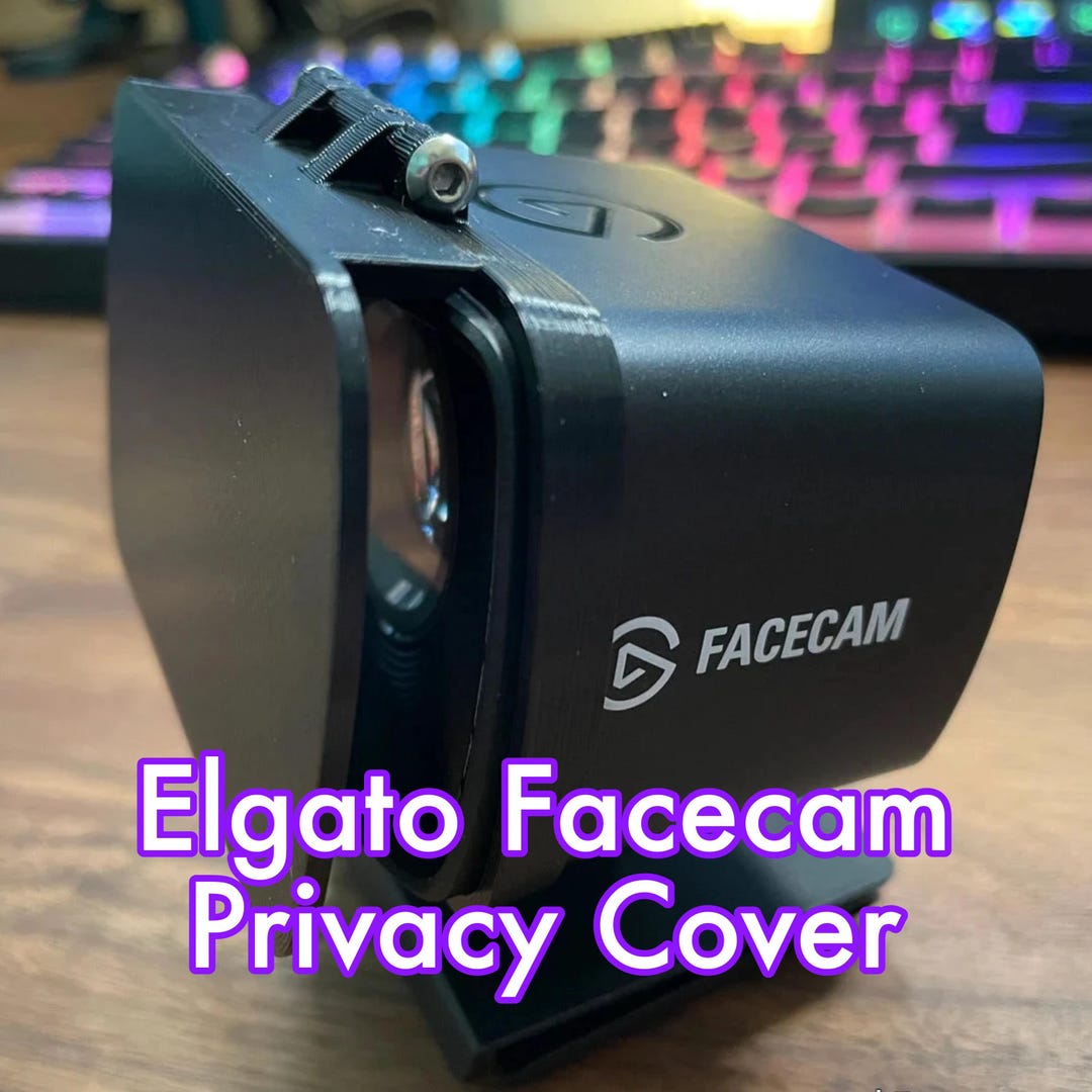 Elgato Facecam Privacy Cover - Etsy