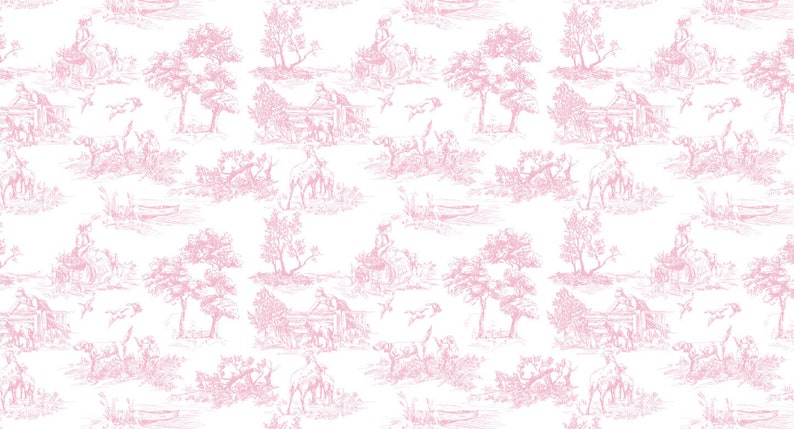 French Toiles Light Pink Removable the Shepherdess Toile - Etsy
