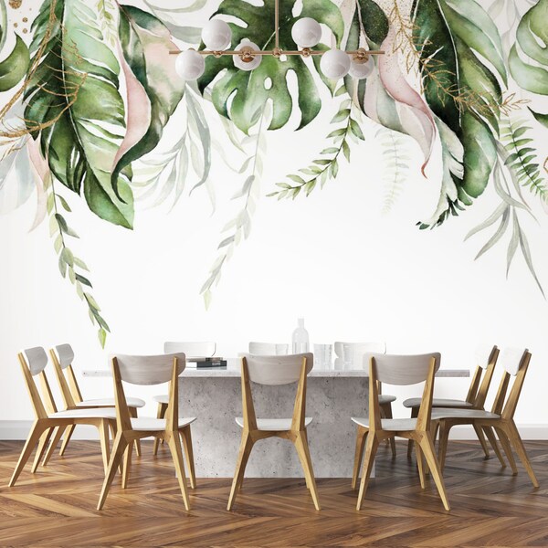 Tropical Wall Mural - Etsy