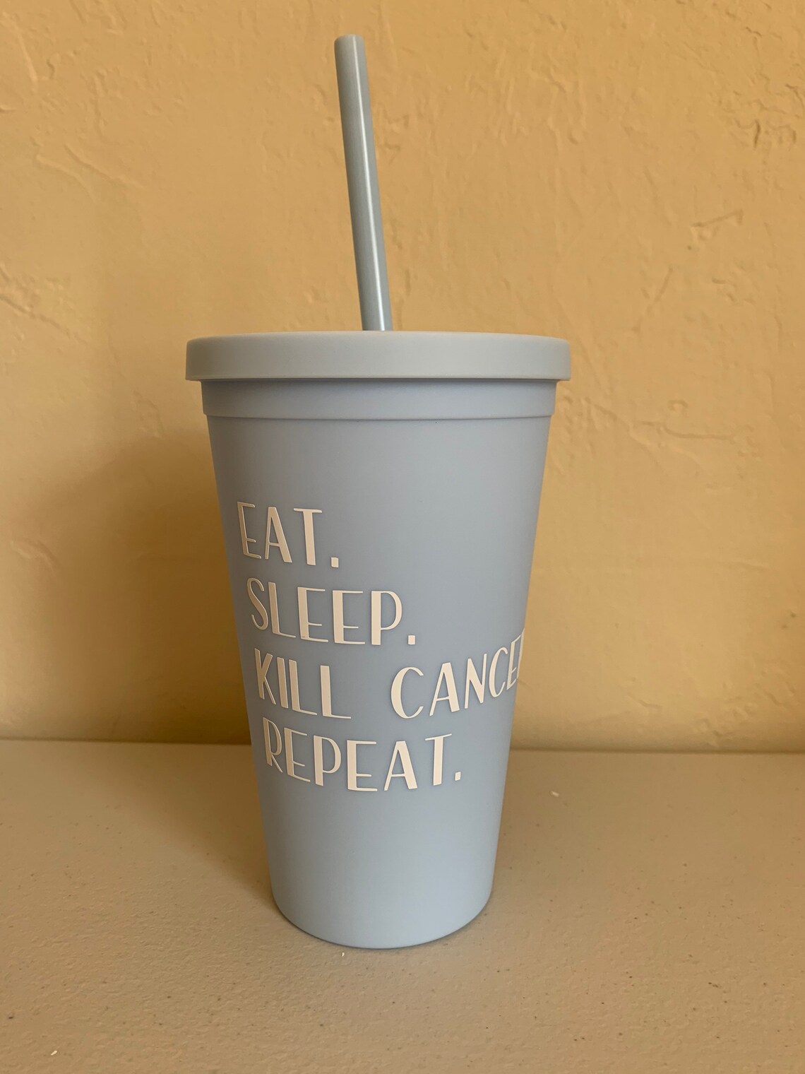 Eat. Sleep. Kill Cancer. Repeat. - Etsy