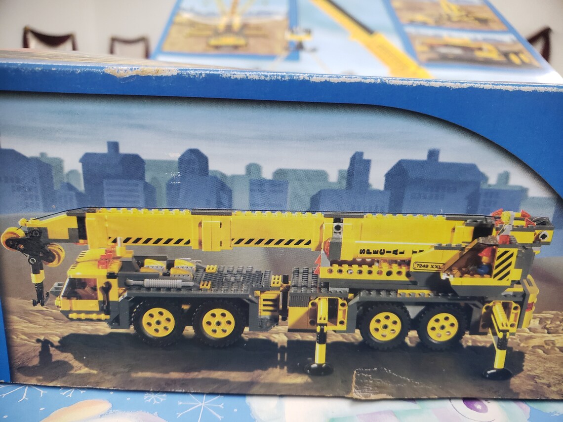 New Lego City 7249 XXL Mobile Crane Construction Truck - Etsy