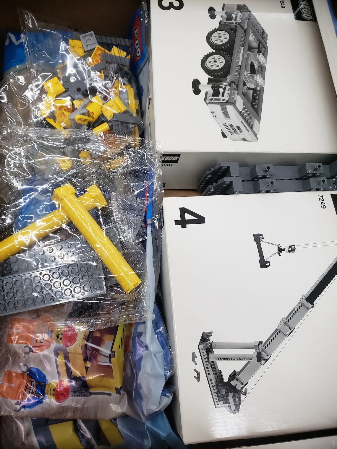 New Lego City 7249 XXL Mobile Crane Construction Truck - Etsy