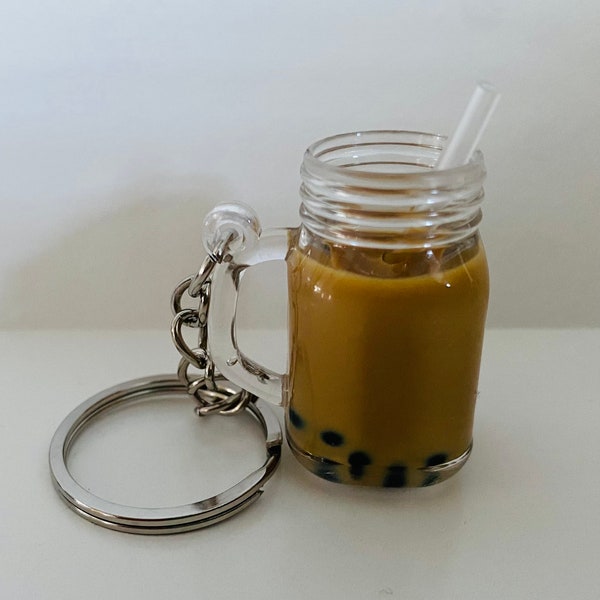 Bubble Tea Keychain - Etsy UK