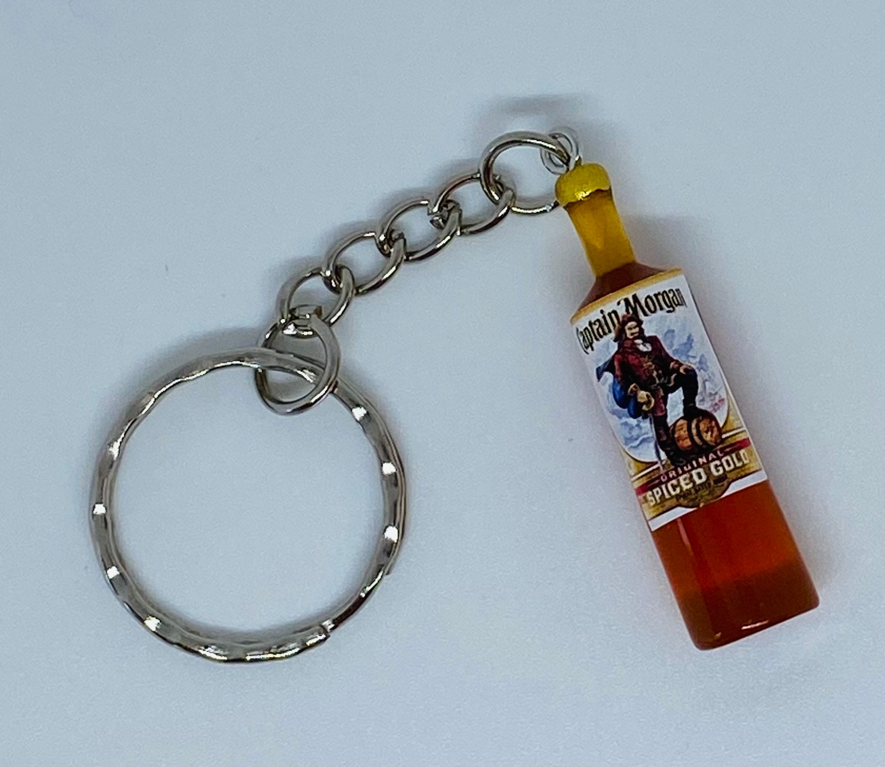 Captain Morgan Original Spiced Gold Rum Bottle Keychain Keyring - Etsy UK