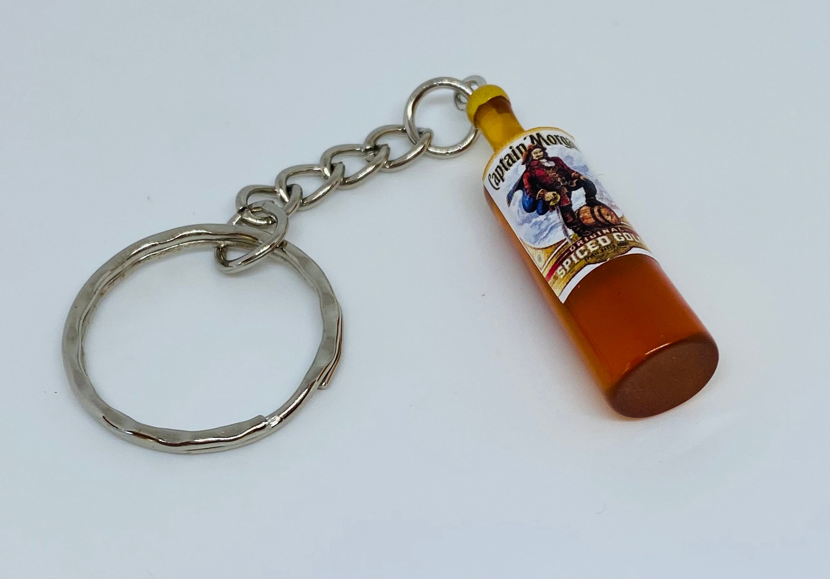 Captain Morgan Original Spiced Gold Rum Bottle Keychain Keyring - Etsy UK