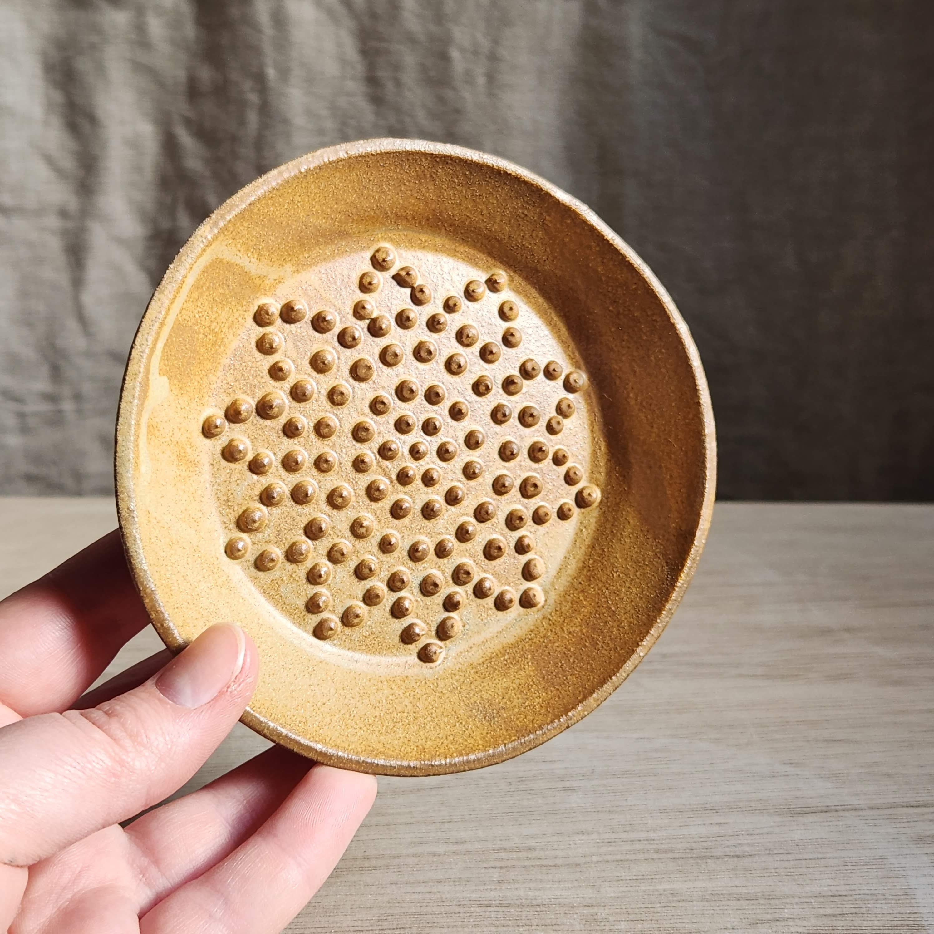 Ceramic Garlic/ginger Grater Plate - Etsy
