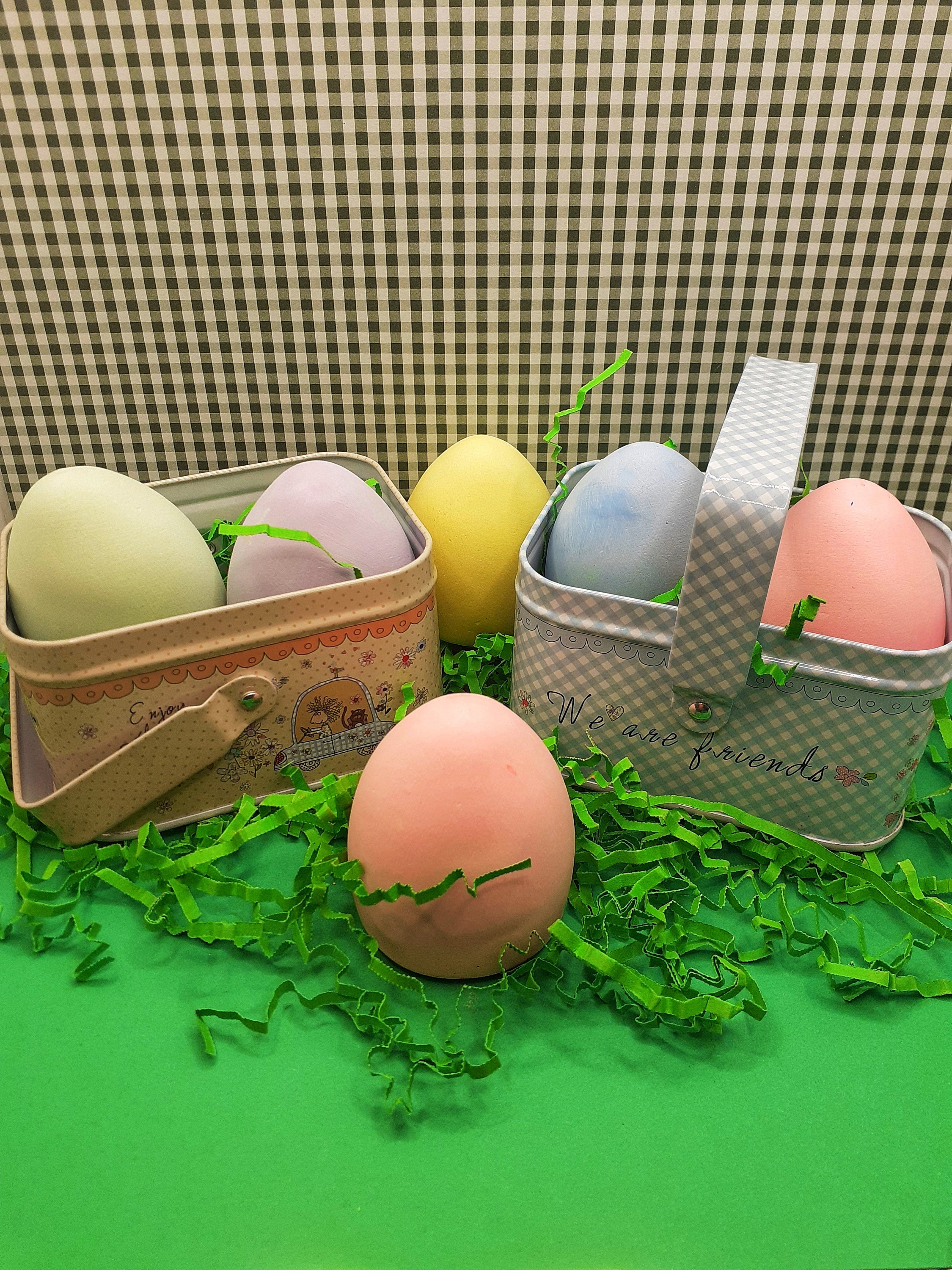 Sidewalk Chalk, Easter, Easter Eggs, Egg Shaped Chalk, Egg Hunt ...