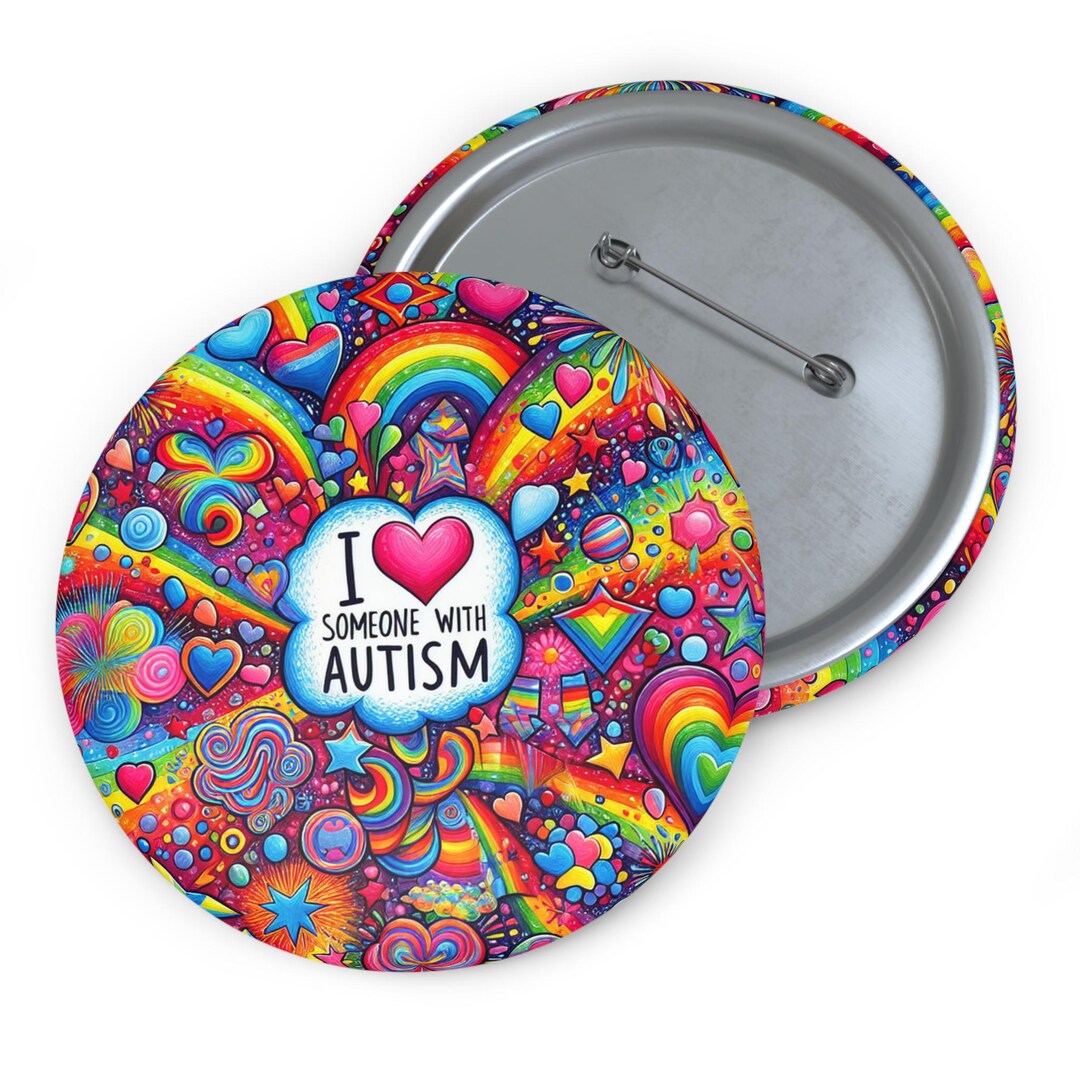 I Love Someone With Autism Awareness Design, Neurodivergent UV ...