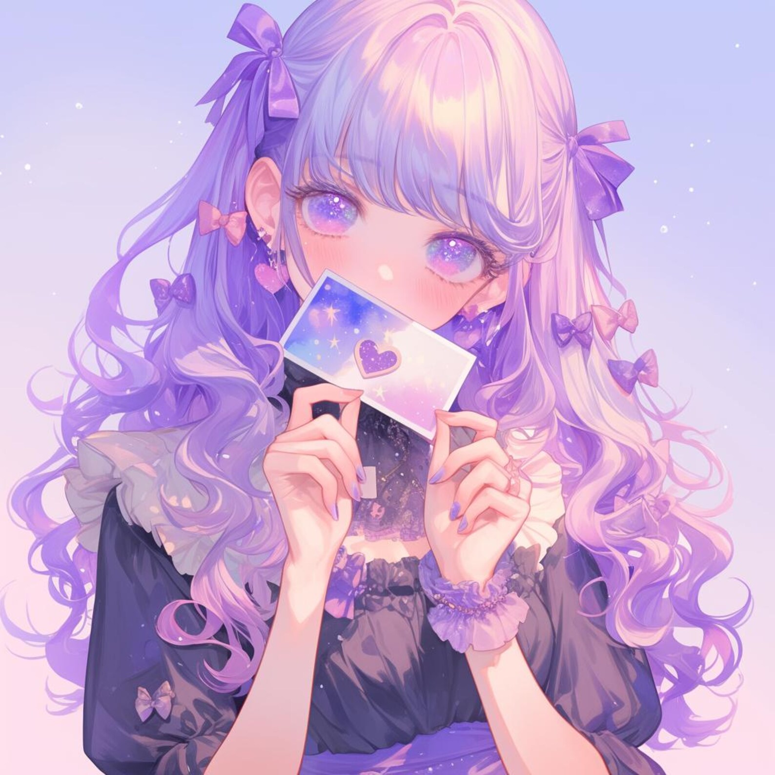 Simple Anime PFP Headshot - Original Character Digital Art - Etsy