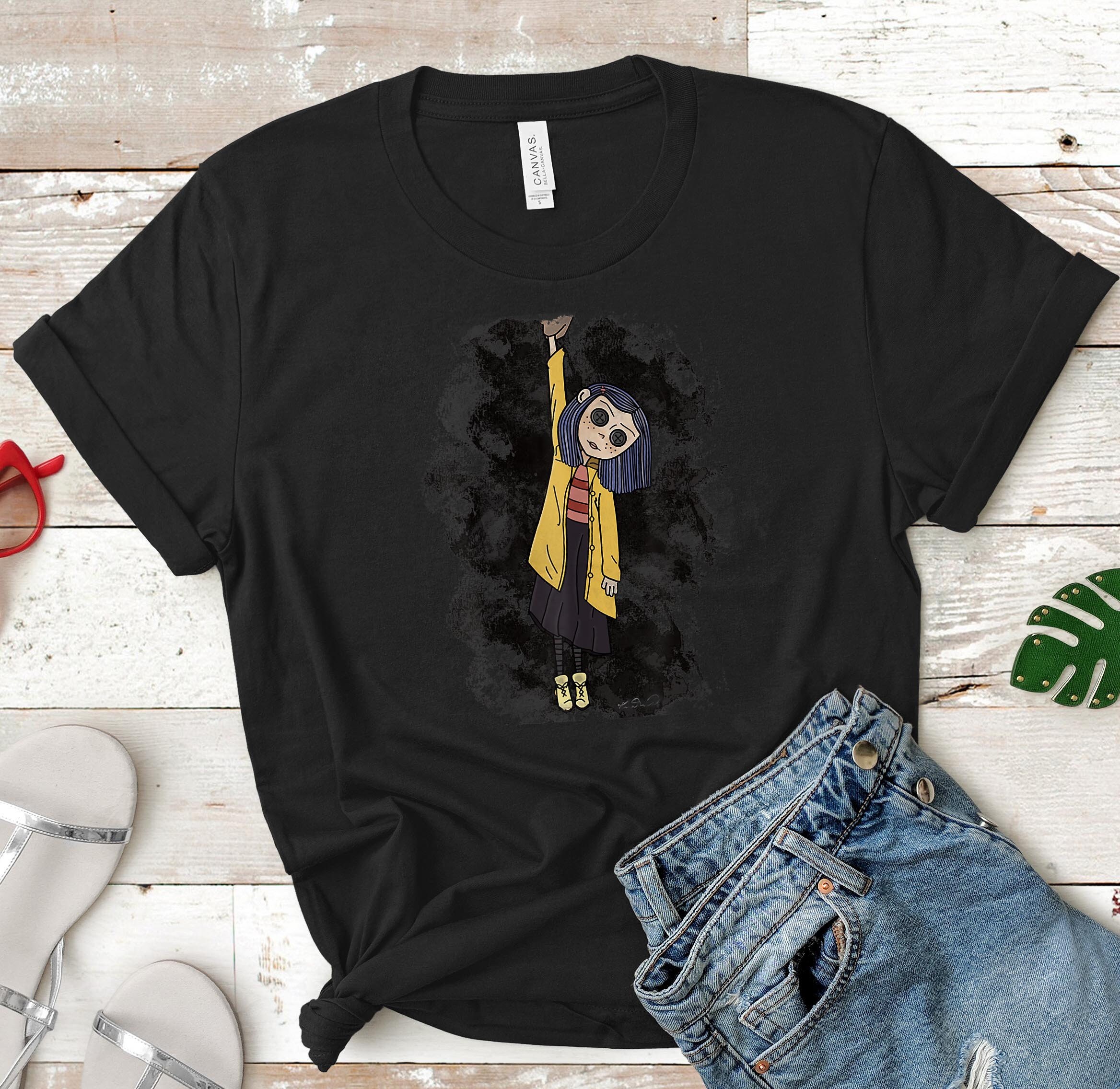 Coraline Shirt Coraline Halloween Coraline Movie Halloween | Etsy